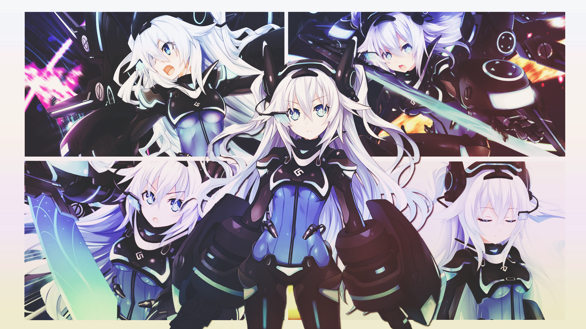 Download Video Game Hyperdimension Neptunia HD Wallpaper by DinocoZero