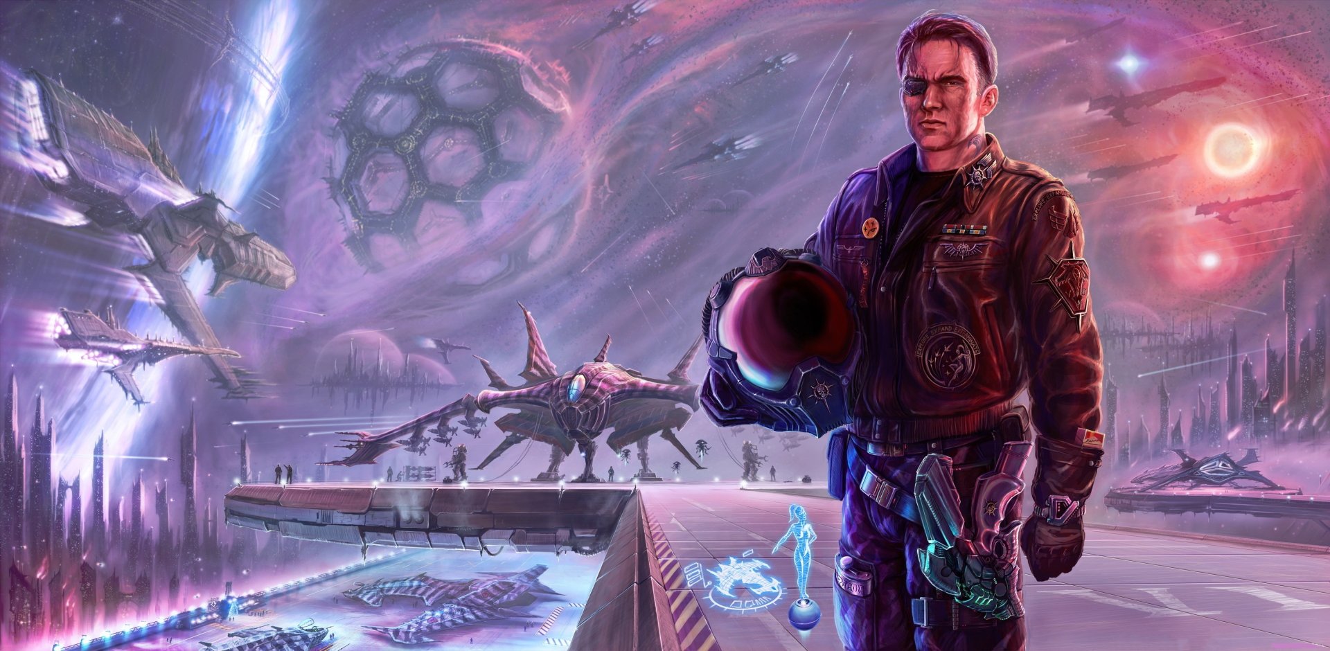 Galactic Pilot: HD Sci-Fi Spaceship Command by Pavel Kobyzev