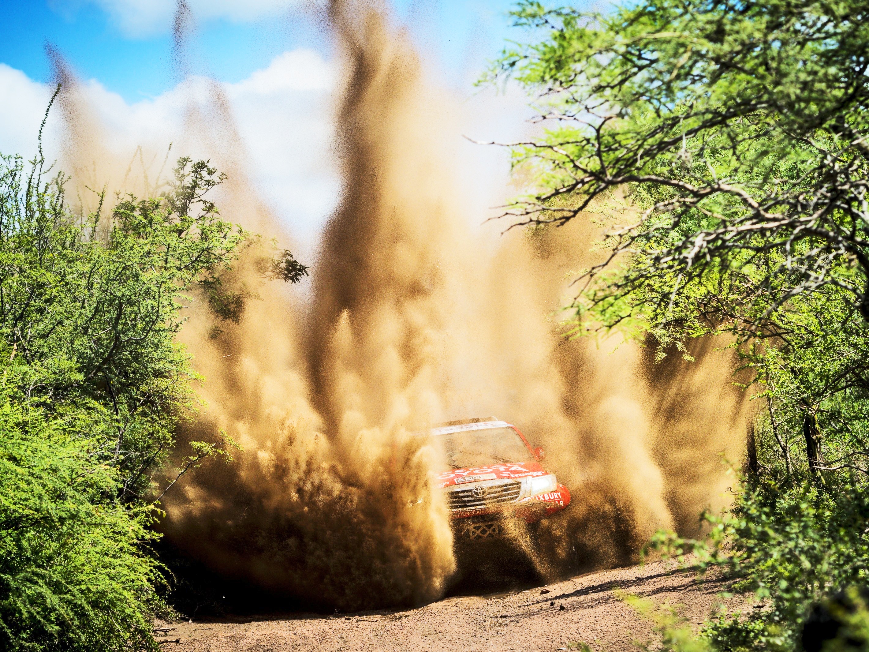 Download Sand Car Rallying Sports HD Wallpaper