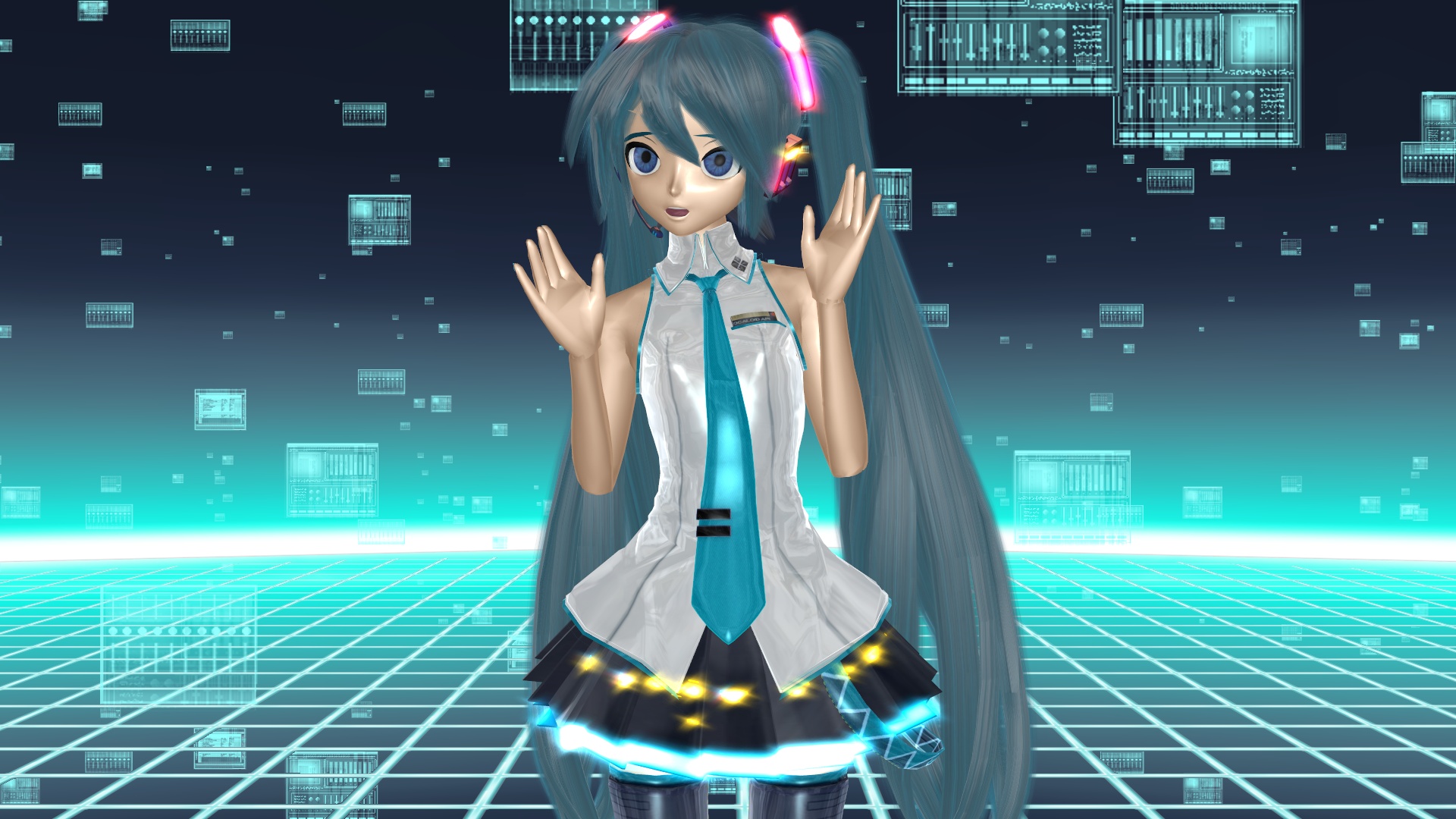 Hatsune Miku - PDA FT V3 (RL-16) Nooo by RL-16 Project