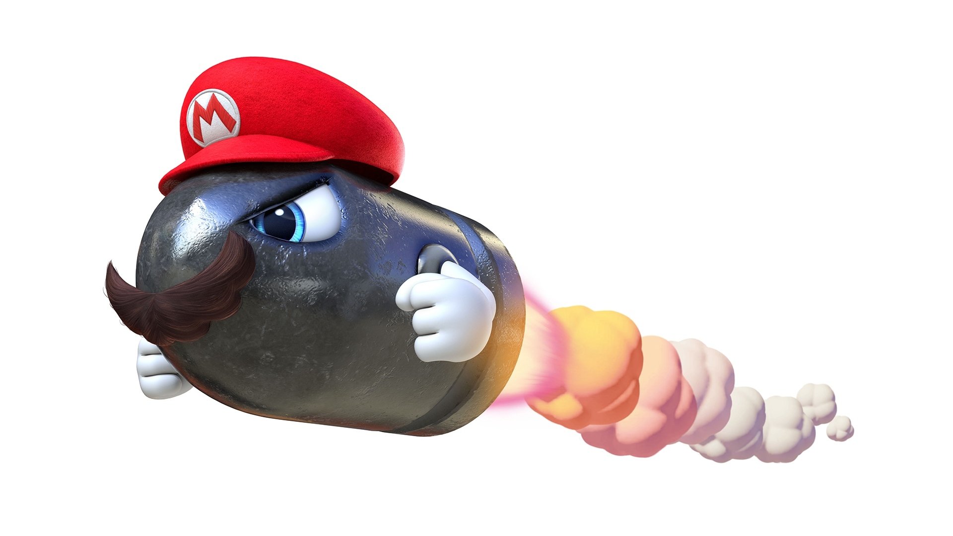 Download Bullet Bill Video Game Super Mario Odyssey HD Wallpaper