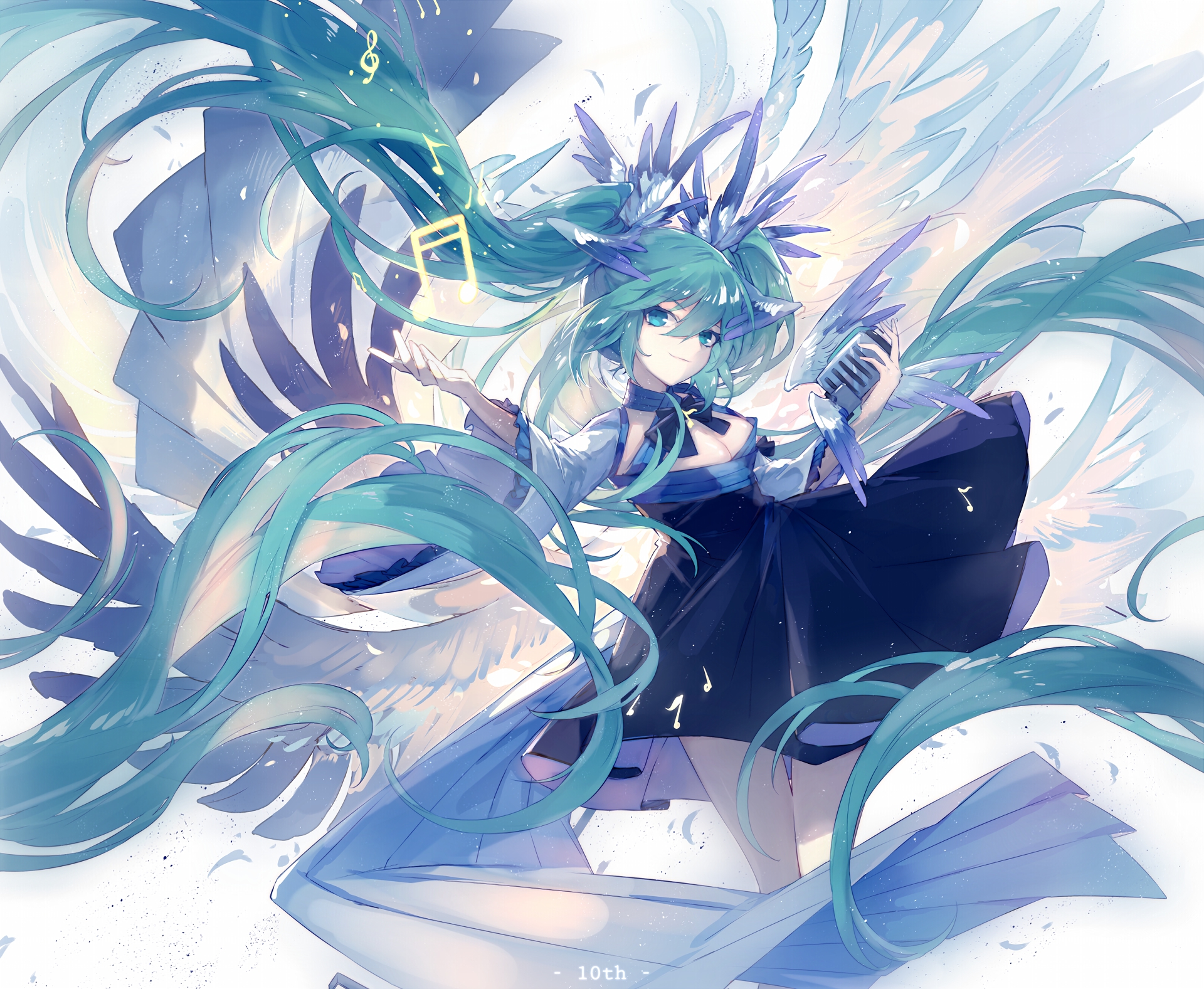 HD Wallpaper: Hatsune Miku Anime Perfection