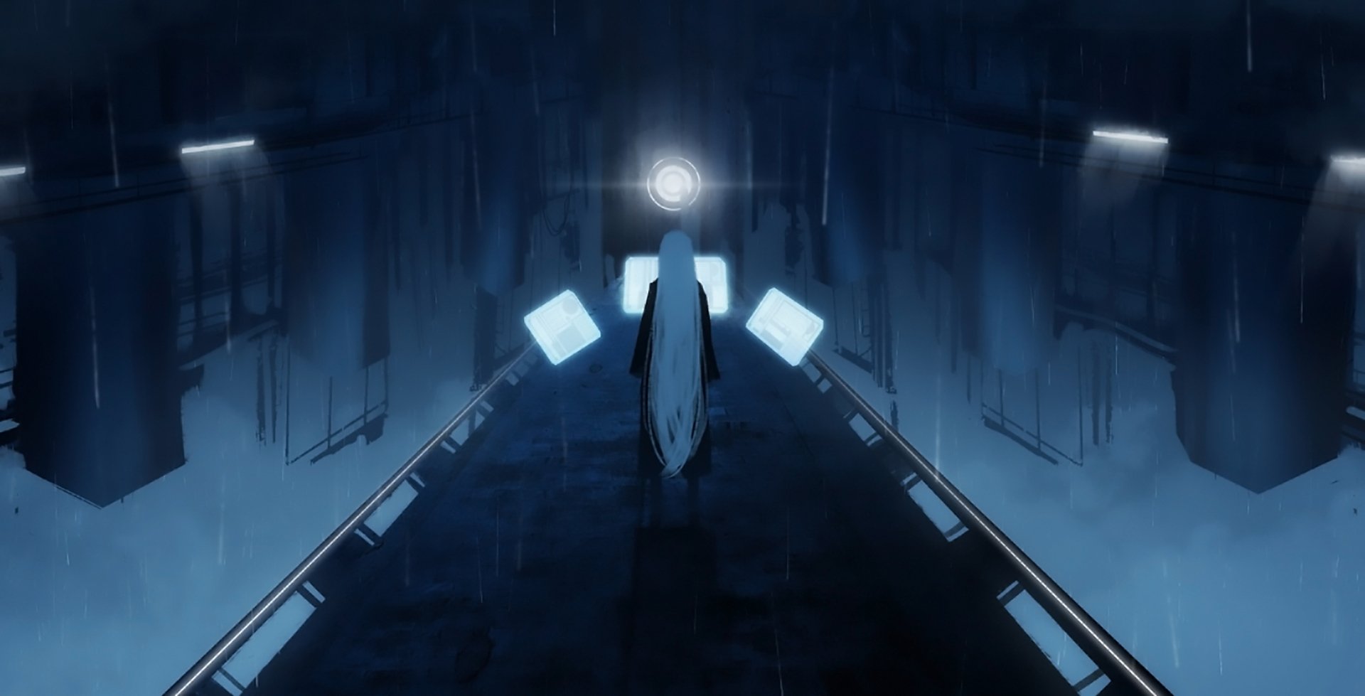 Dark Anime Light: Original HD Wallpaper by あすてろid