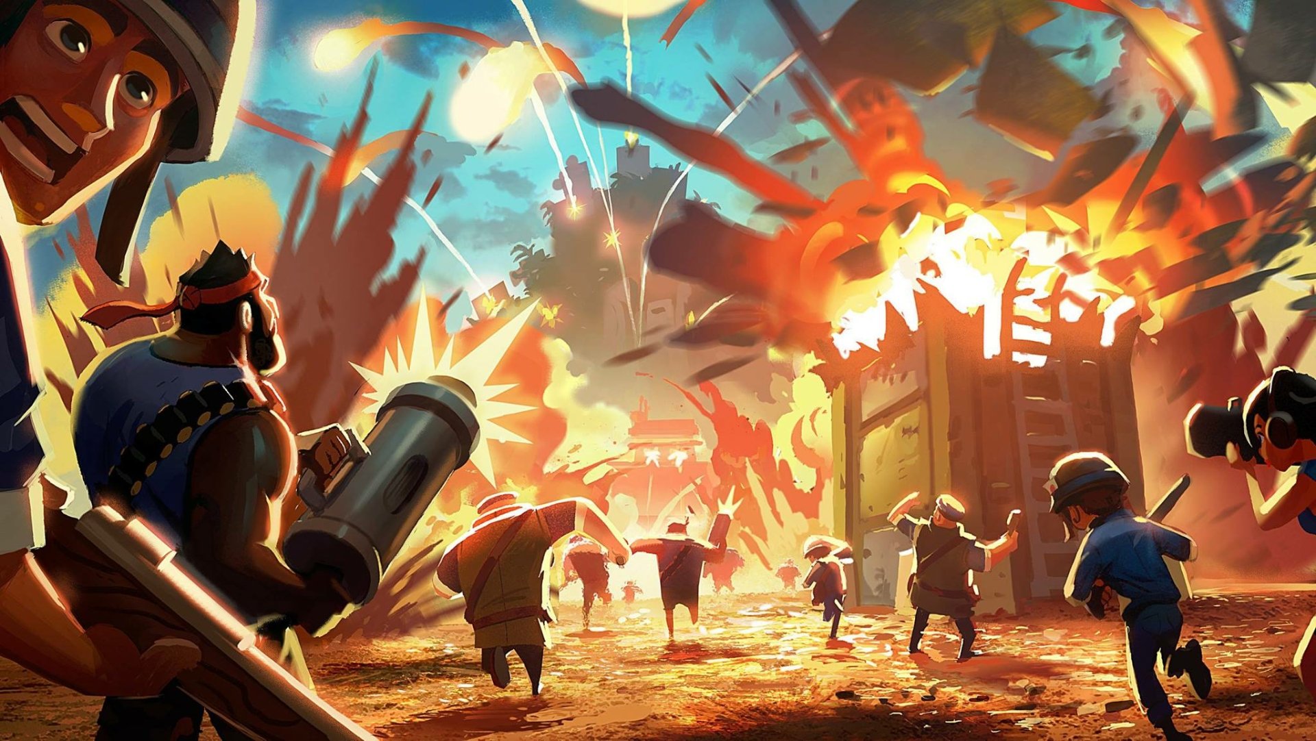 Download Video Game Boom Beach HD Wallpaper