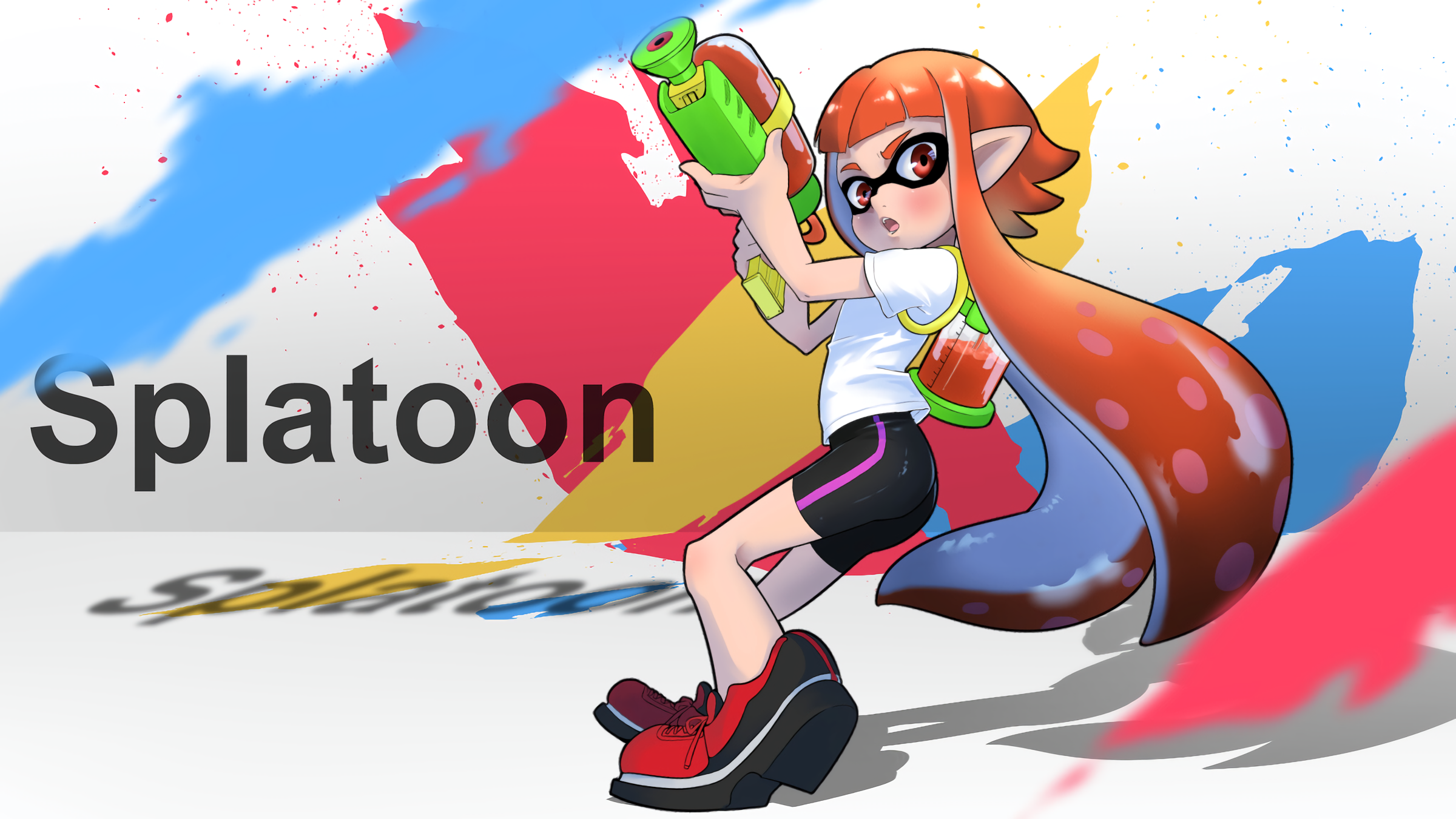 Download Inkling (Splatoon) Video Game Splatoon HD Wallpaper