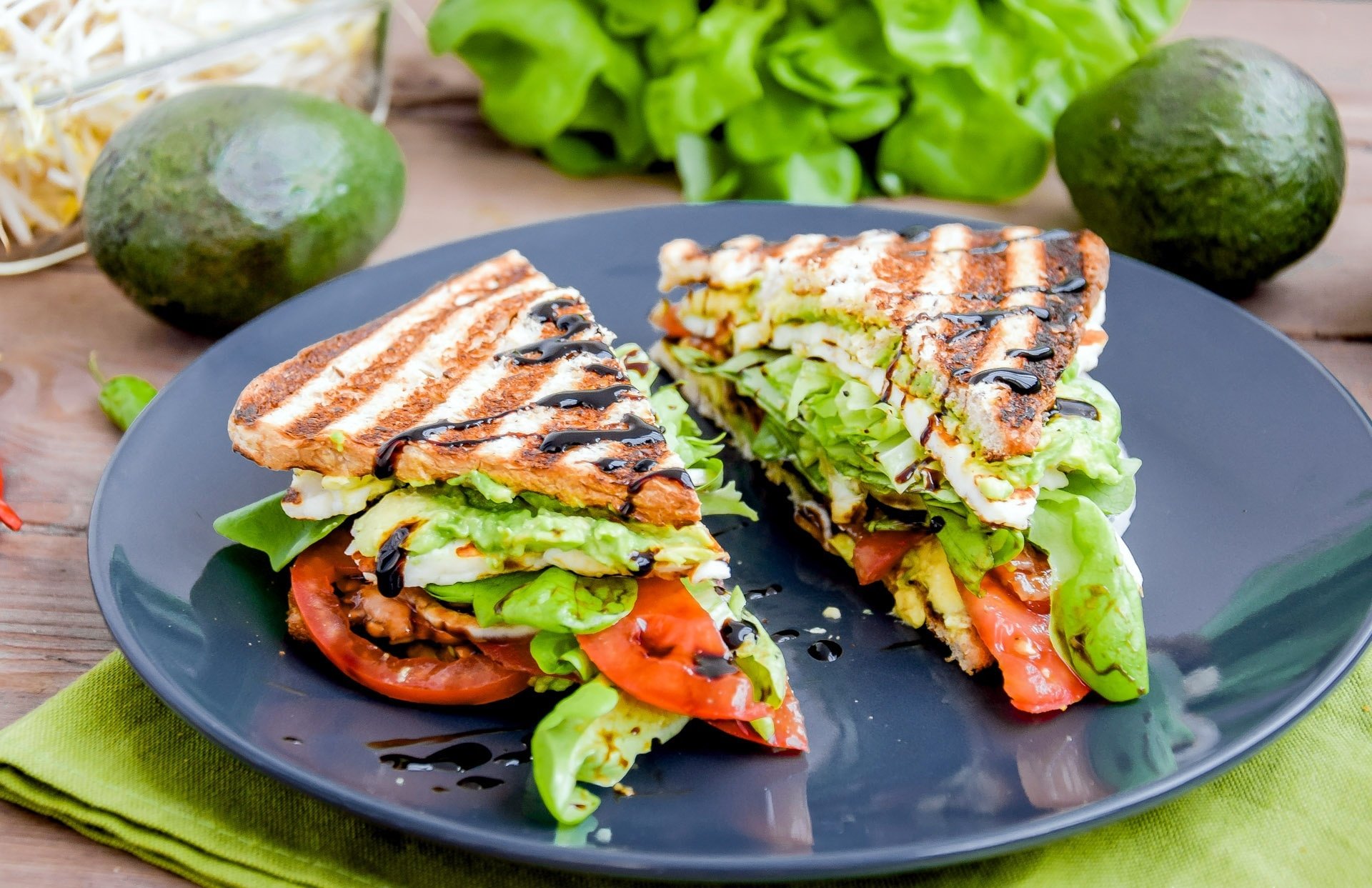 HD Delight: Fresh Grilled Sandwich Feast