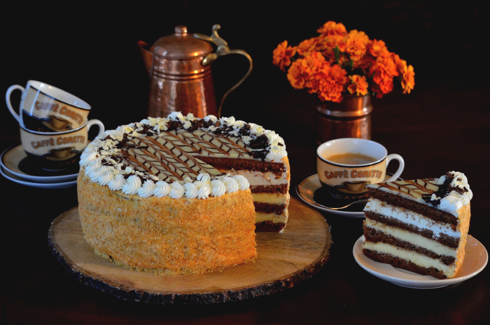 Download Still Life Pastry Food Cake HD Wallpaper