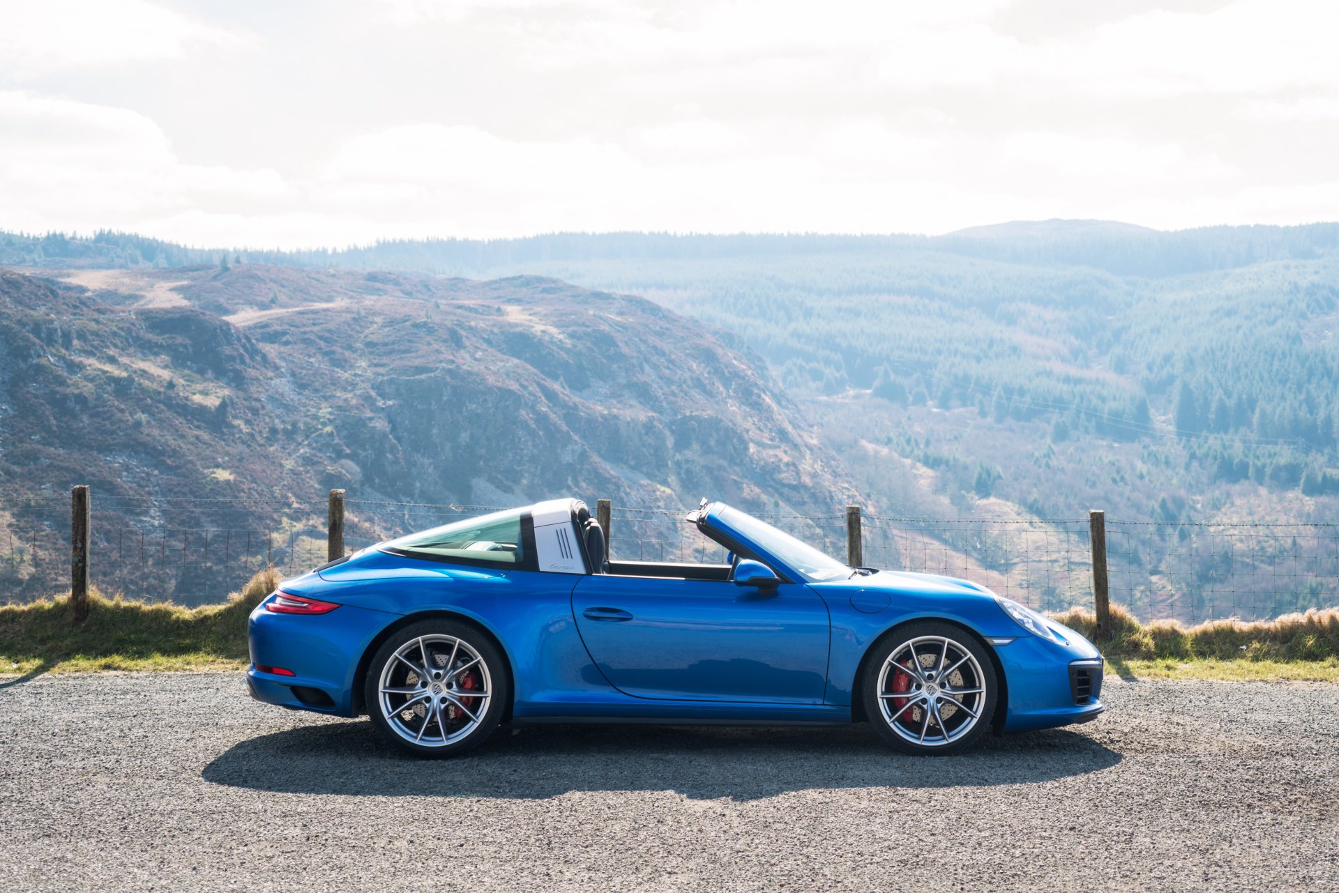 Porsche 911 Targa 4S in Stunning 4K Ultra HD Wallpaper