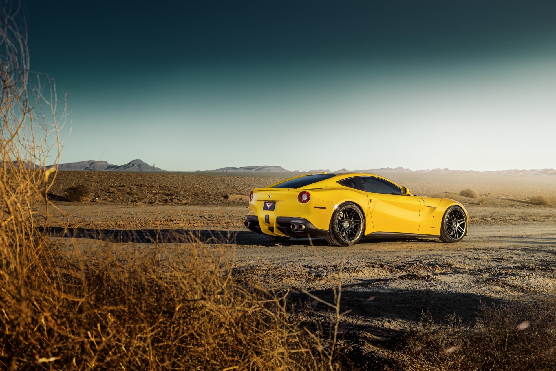 Download Supercar Yellow Car Car Ferrari Vehicle Ferrari F12berlinetta ...