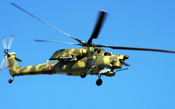 Download Helicopter Military Mil Mi-28 HD Wallpaper