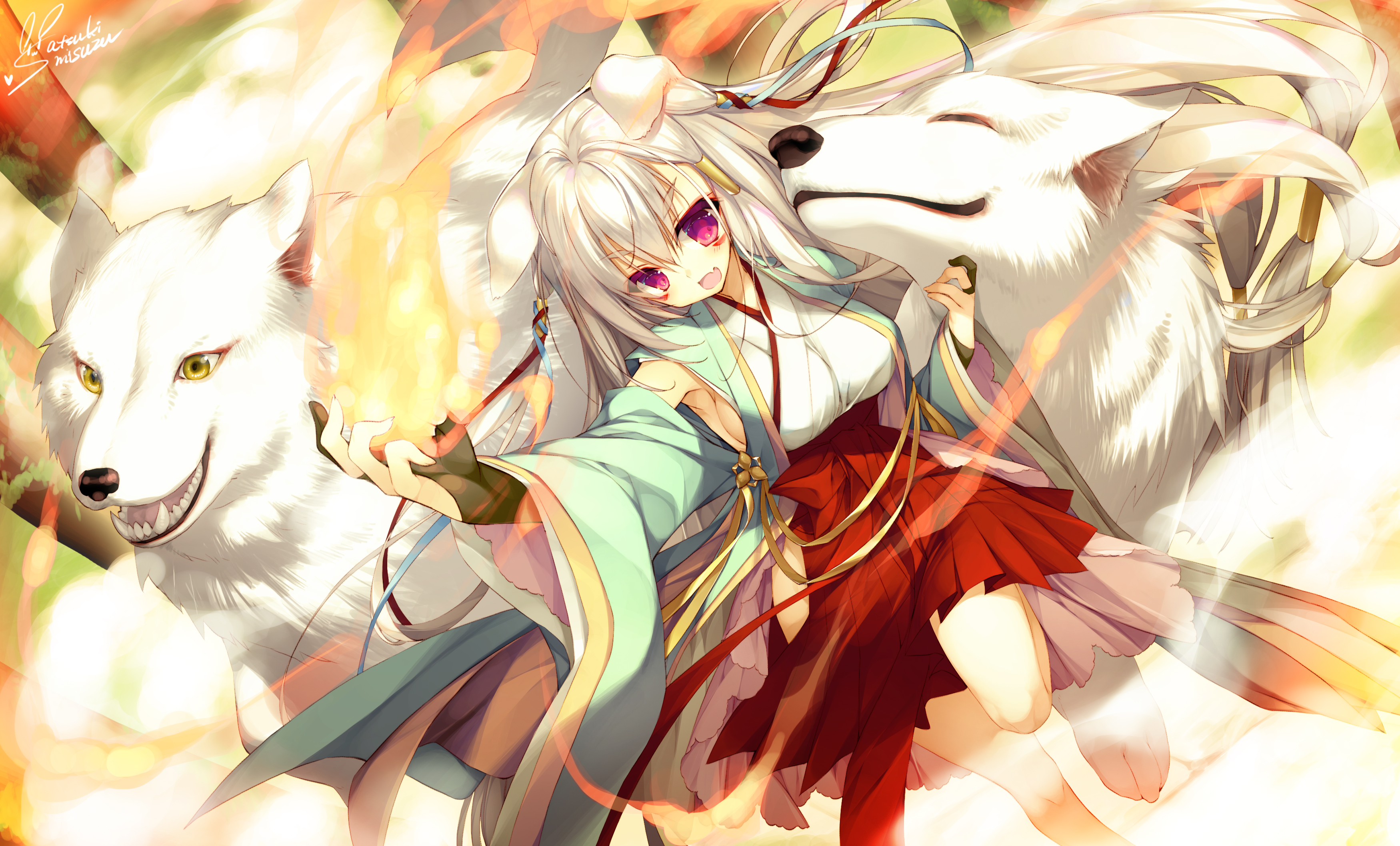 Anime Spirit Animals Drawings