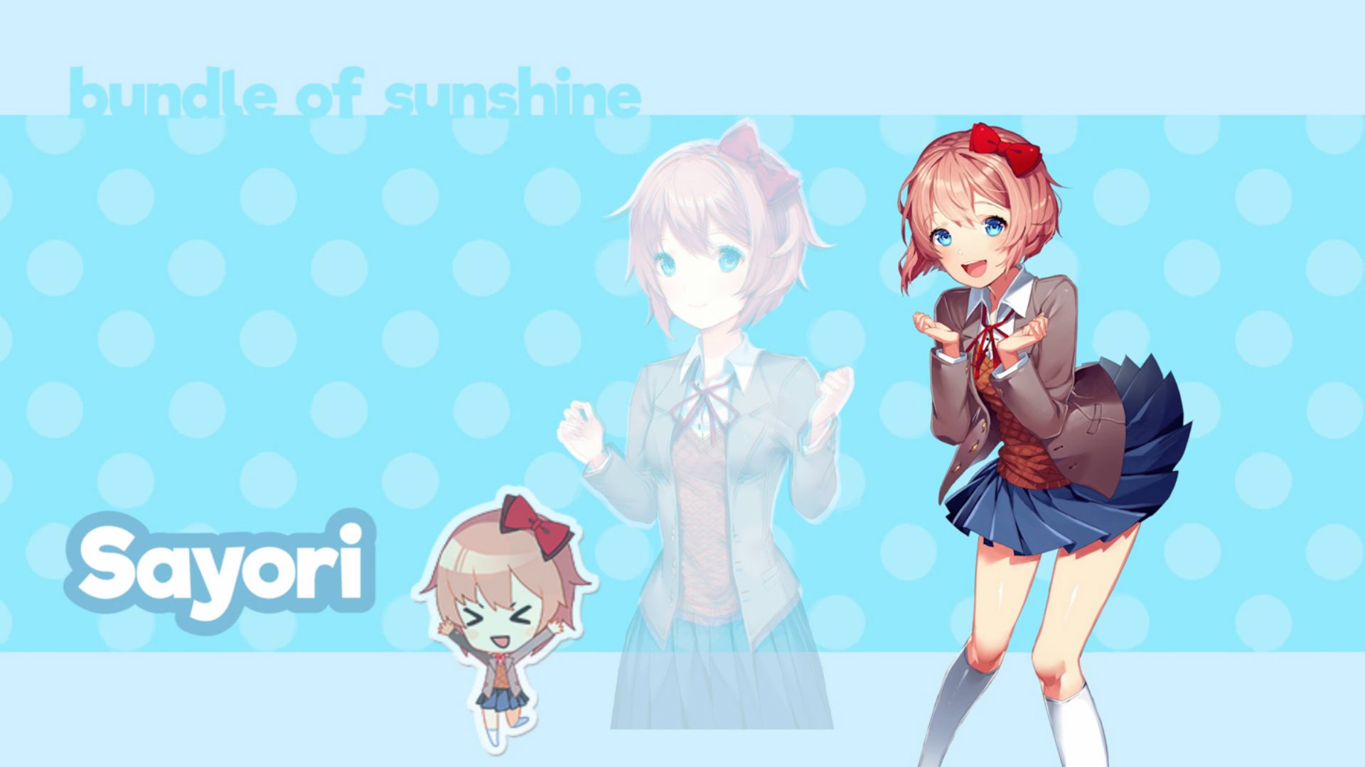 Sayori HD Wallpaper – Bright Moments from Doki Doki Literature Club! by ...