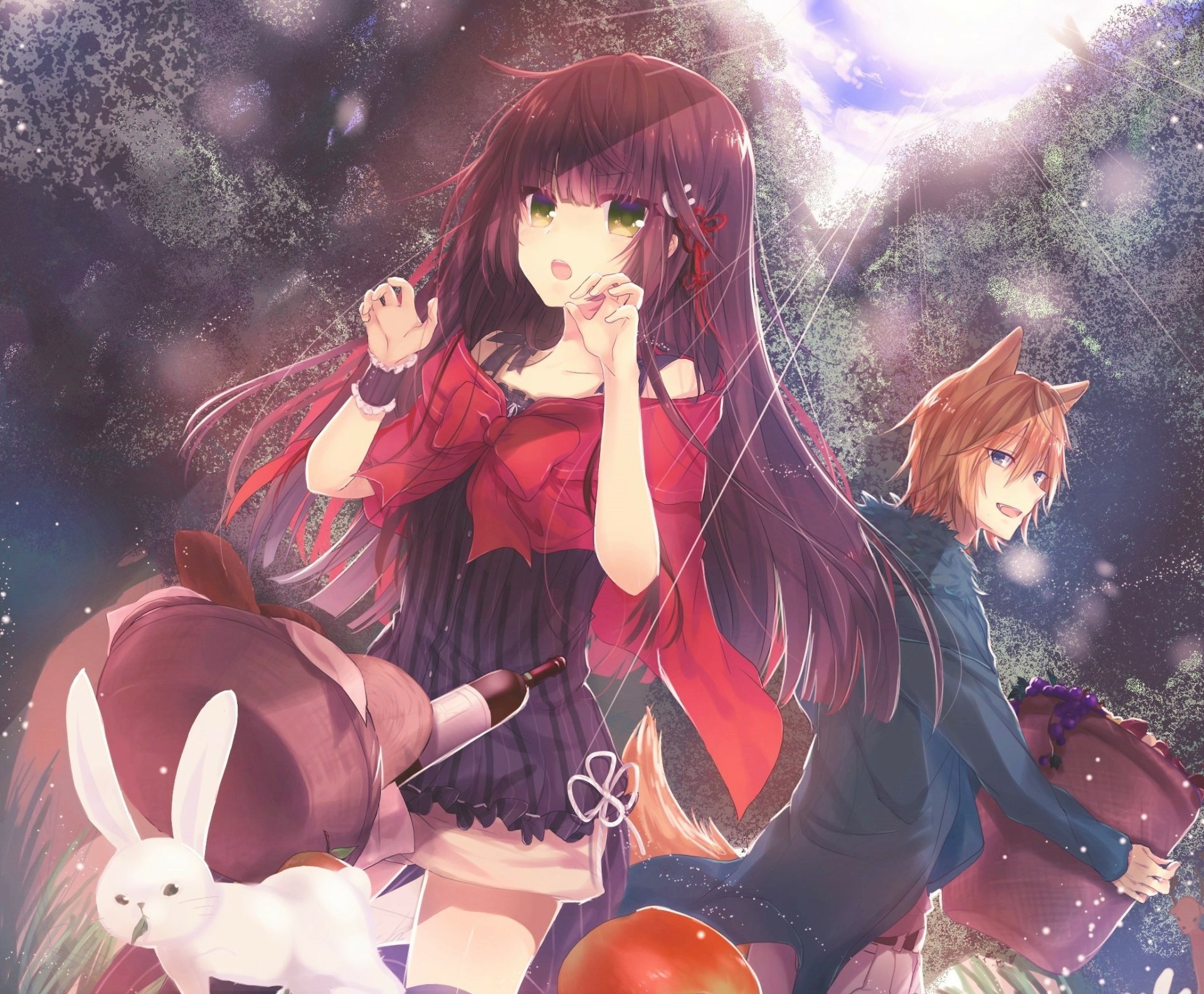 Download Anime Original HD Wallpaper by はるあや