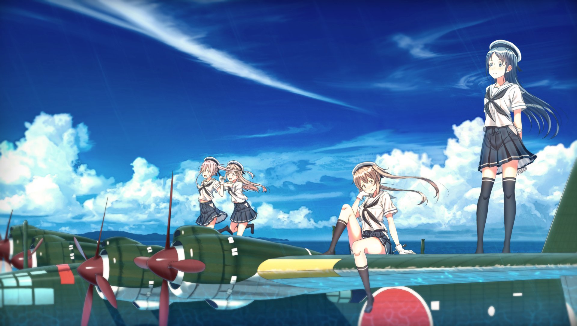 Download Yuudachi (Kancolle) Samidare (Kancolle) Murasame (Kancolle ...