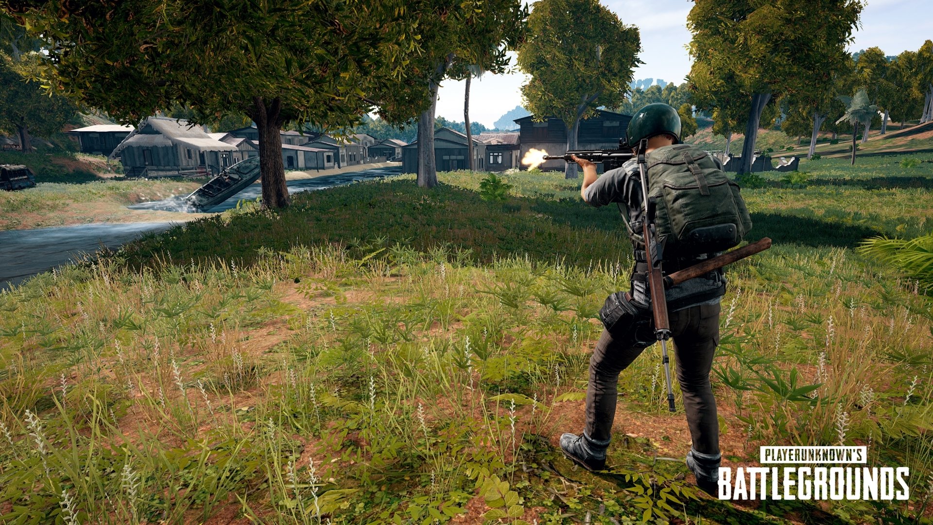 Playerunknown's Battlegrounds HD Wallpaper: Intense Battleground