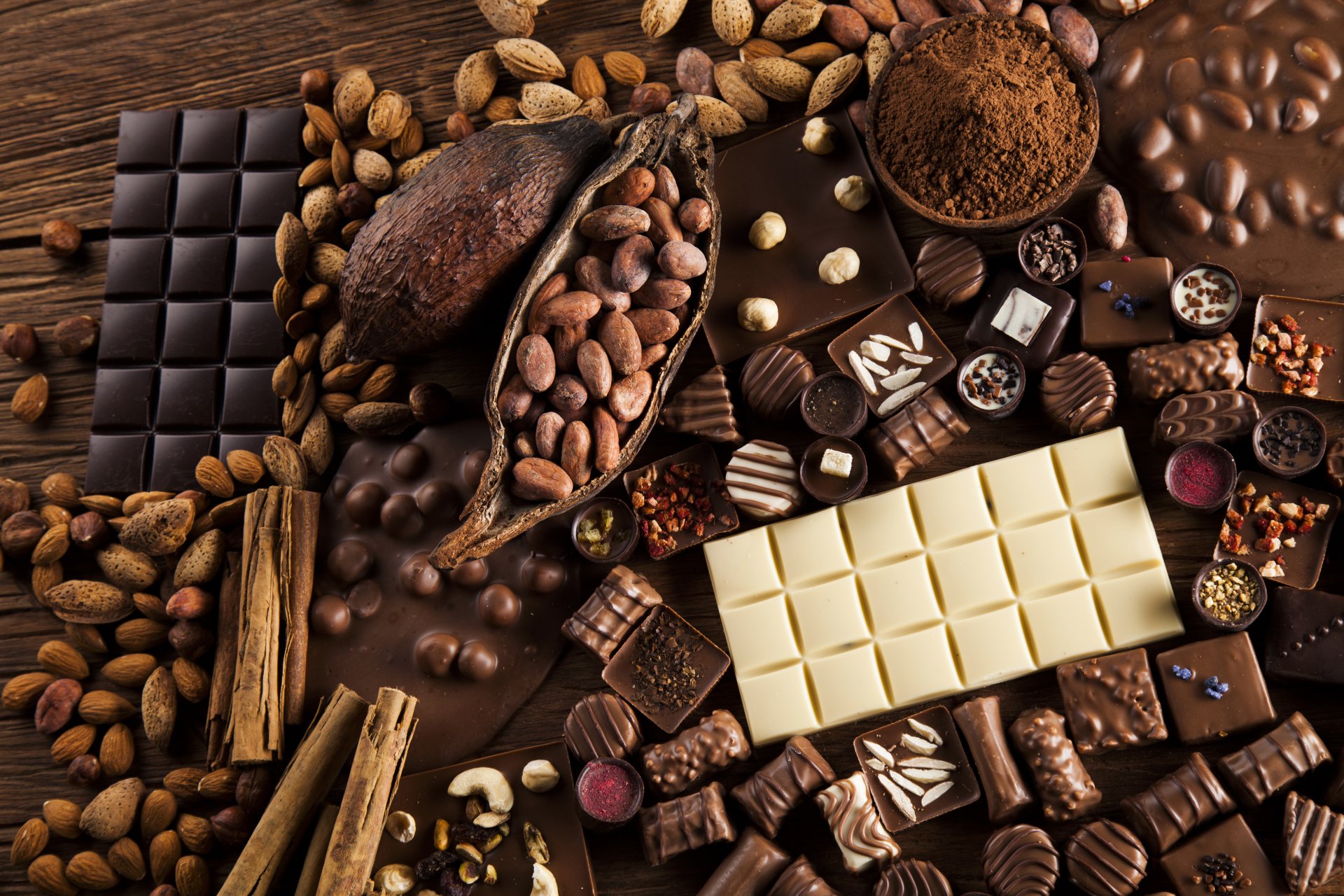 Decadent Chocolate Still Life – 4K Ultra HD Food Art | 5616x3744 ...