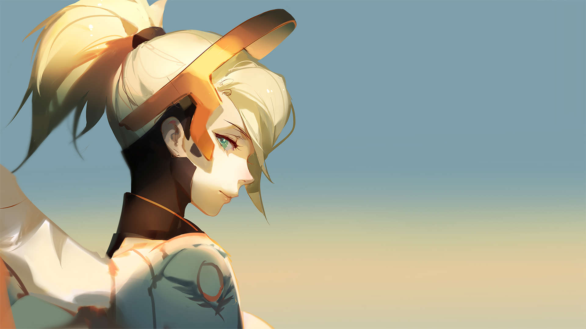 Mercy from Overwatch | Stunning HD Video Game Wallpaper