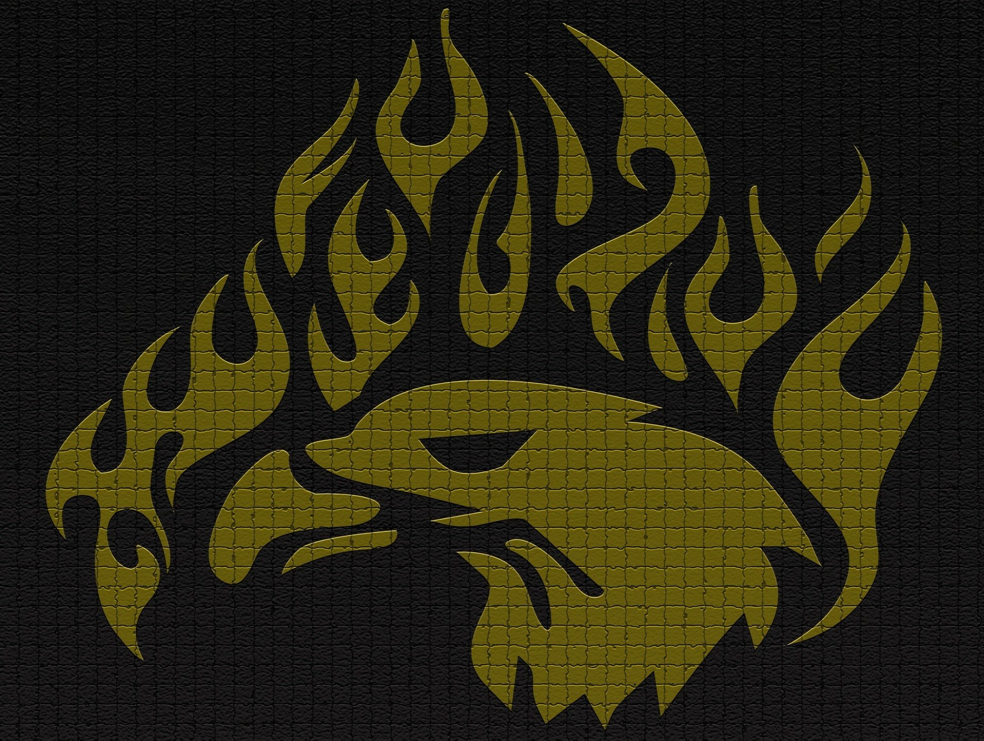 Download Flame Eagle Bird Animal Artistic HD Wallpaper