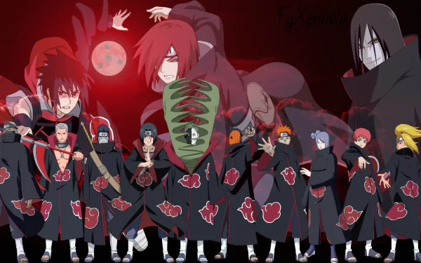 Akatsuki Clash HD Wallpaper by moni158