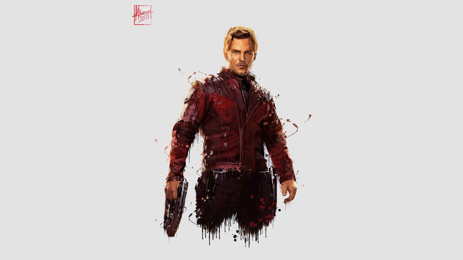 Star-Lord in 4K Ultra HD – Avengers: Infinity War Epic Wallpaper