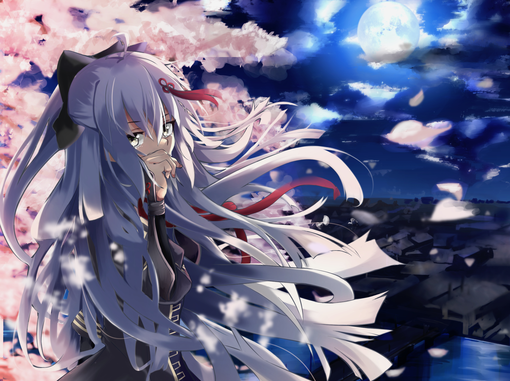 Demon Saber HD Wallpaper – Stunning Fate/Grand Order Anime Art by 金子 わゆ