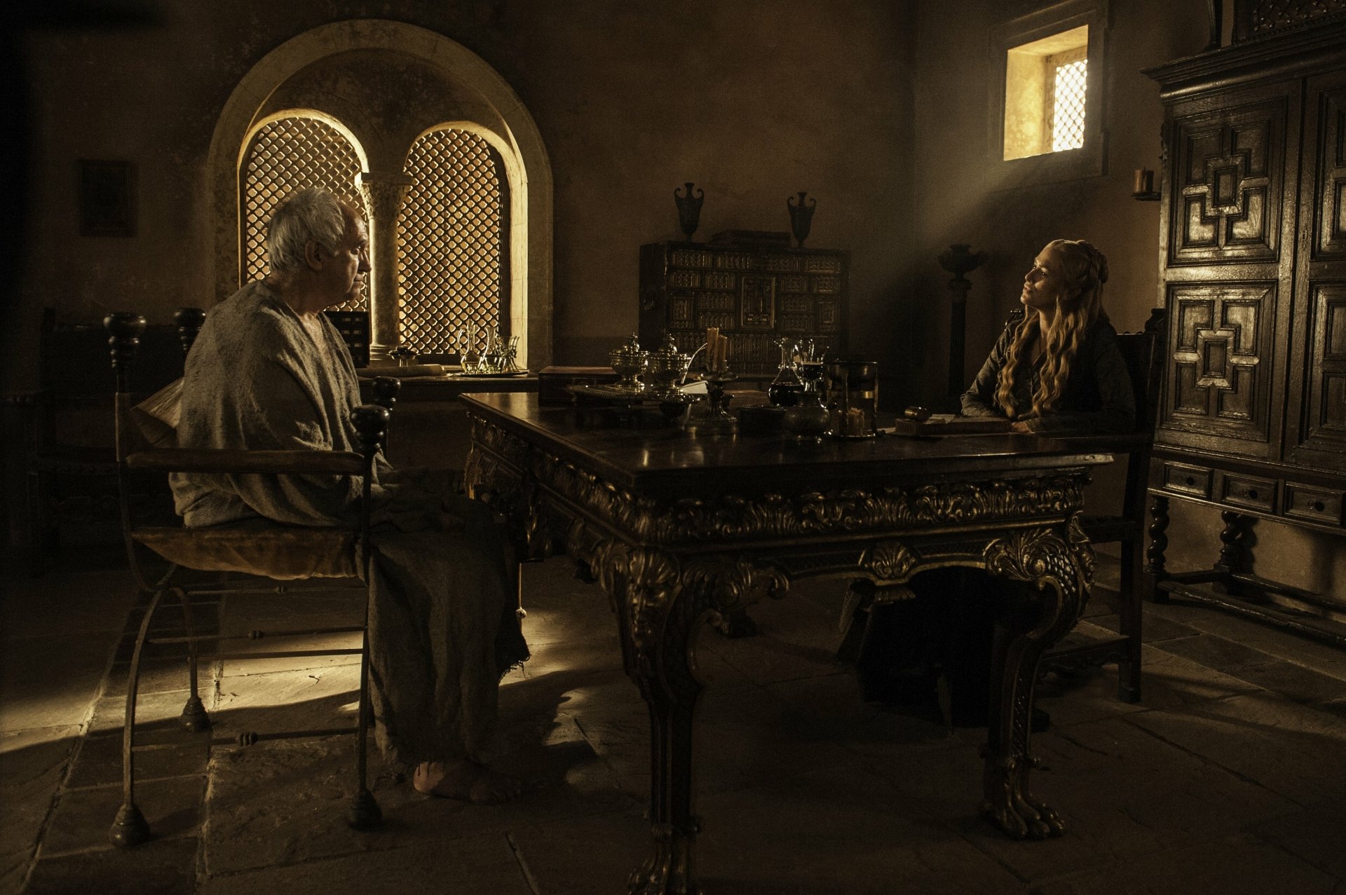 Download Jonathan Pryce Lena Headey High Sparrow Cersei Lannister TV ...