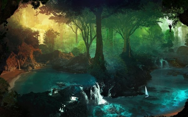 Magical Forest 4k Ultra HD Wallpaper | Background Image | 4200x3300