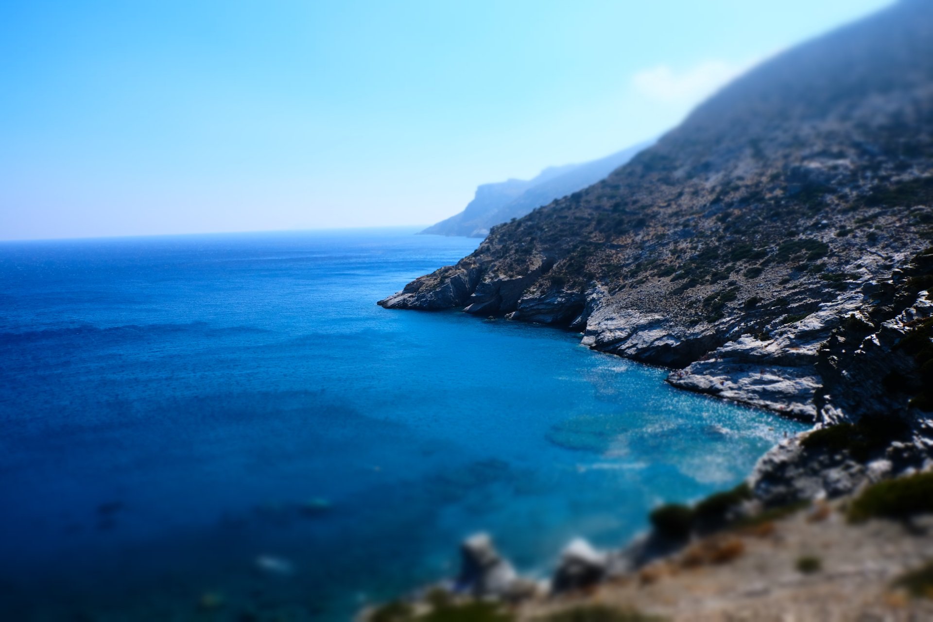 Download Horizon Ocean Water Greece Nature Coastline 4k Ultra HD ...
