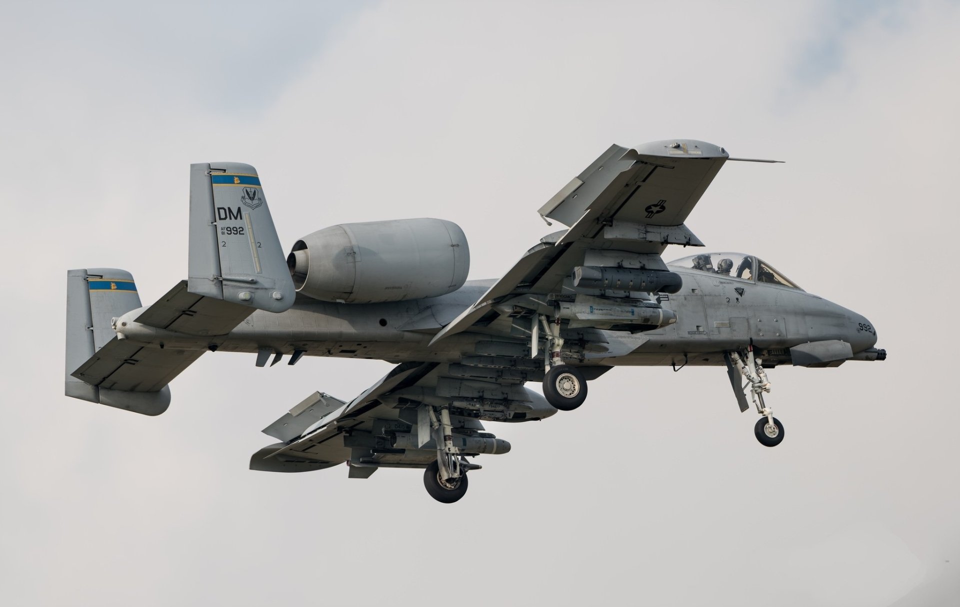 A-10 Thunderbolt II Jet Fighter – HD Military Warplane Wallpaper