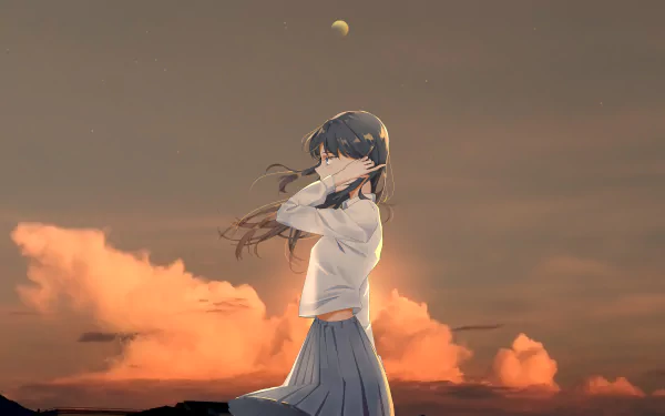 Anime Sunset 8k Wallpapers