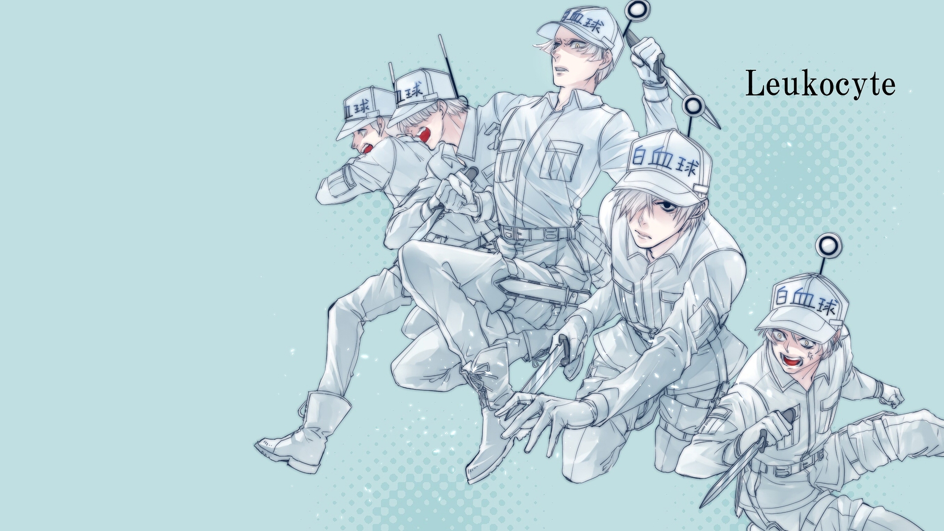 Cells at Work! HD Wallpaper
