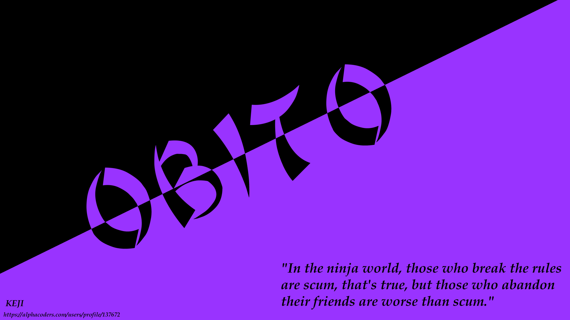 Obito Uchiha by KEJI