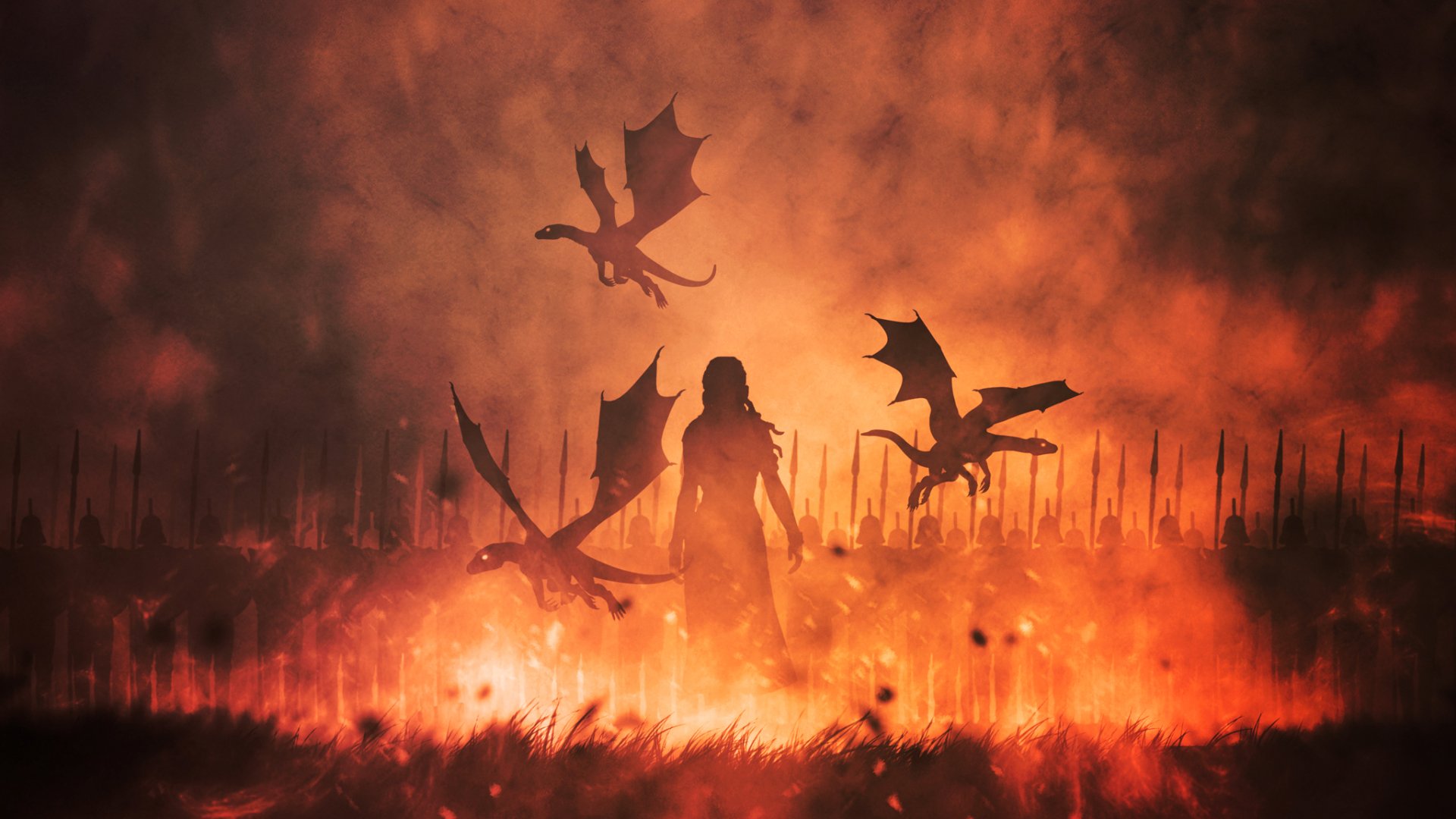 Daenerys Targaryen HD Wallpaper - Queen of Dragons from Game of Thrones