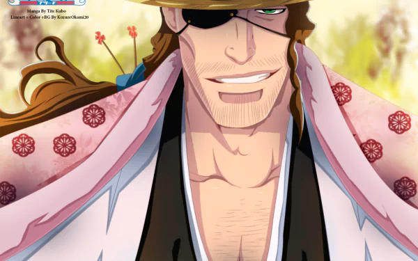 Download Shunsui Kyōraku Anime Bleach 4k Ultra HD Wallpaper by Linnea ...