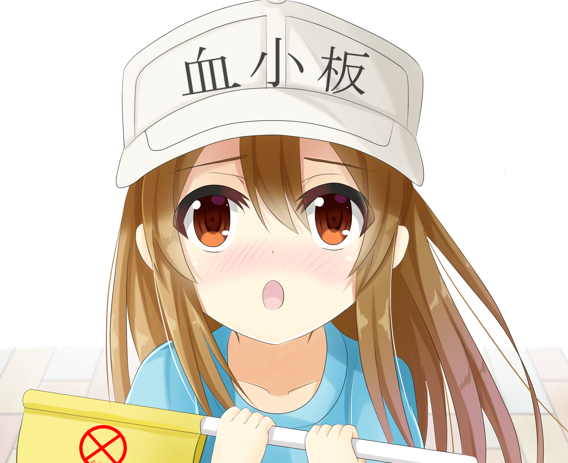 Download Platelet (Cells At Work!) Anime Cells At Work! HD Wallpaper by ...