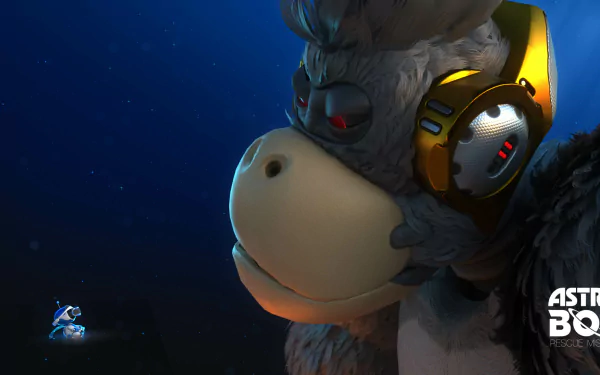 Astro Bot Rescue Mission: 4K Ultra HD PlayStation 5 Wallpaper