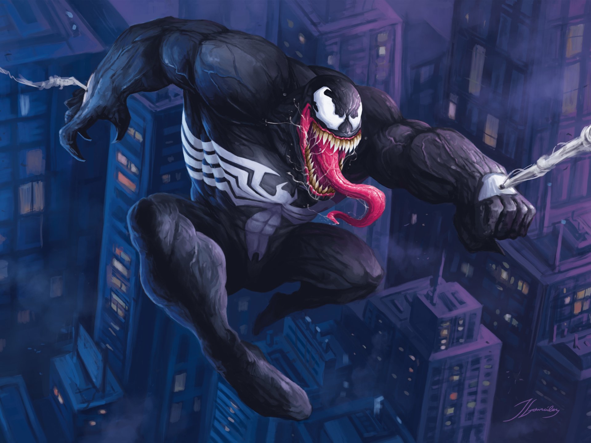Download Comic Venom HD Wallpaper | 3306x2479 | Wallpaper Abyss