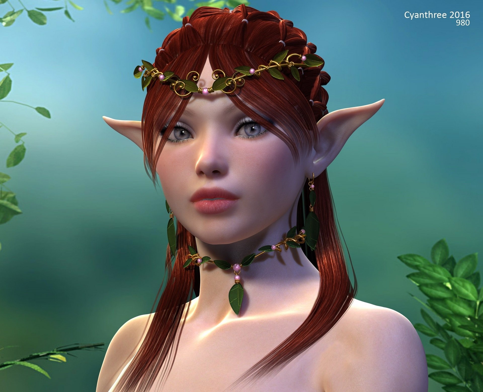 Download Fantasy Elf HD Wallpaper by Cyanthree