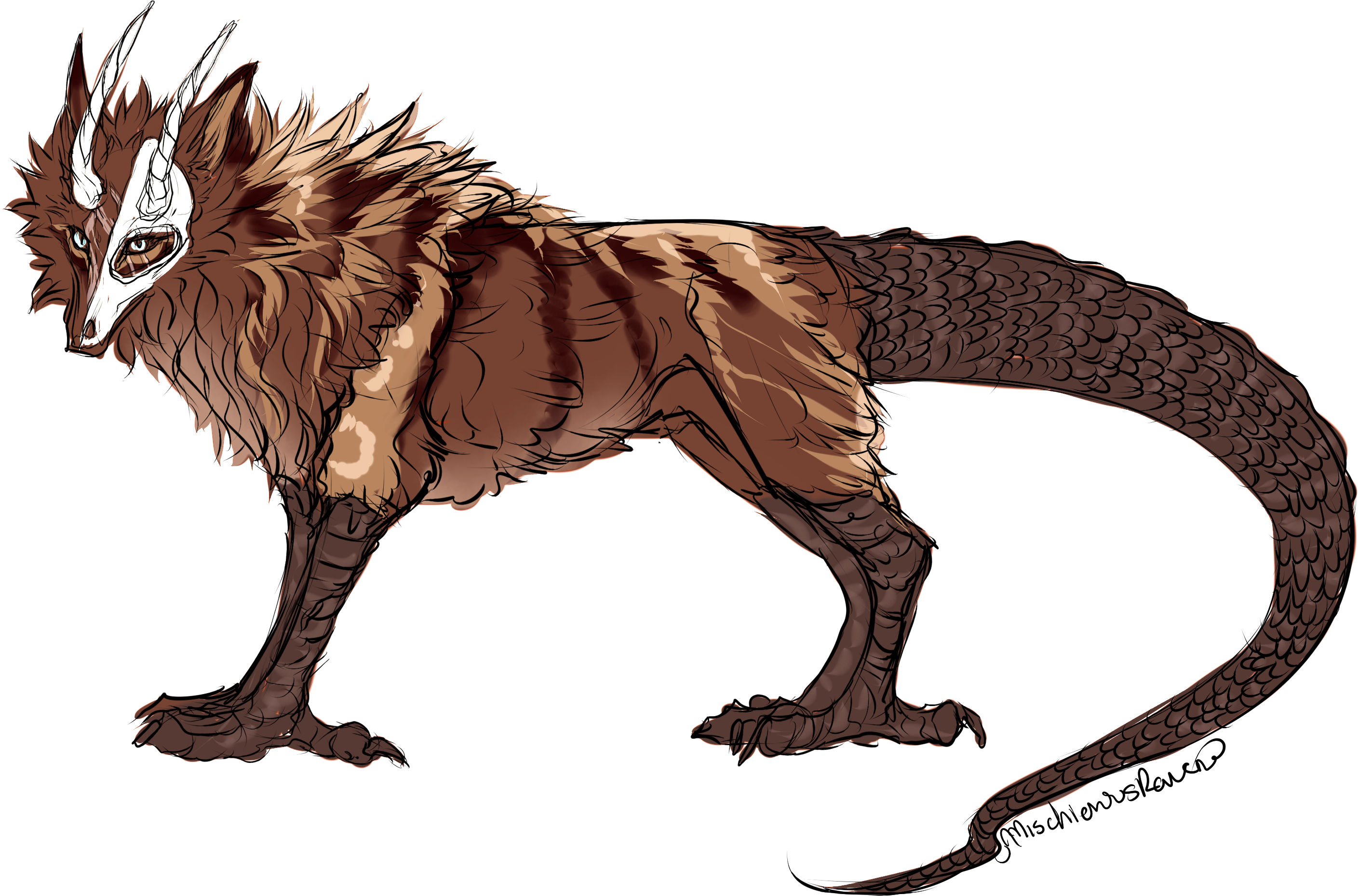 Download Fantasy Creature HD Wallpaper by MischievousRaven