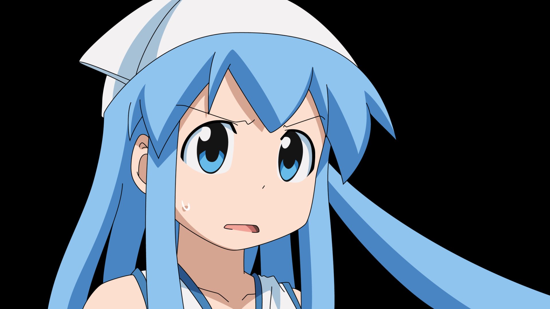 Download Ika Musume Anime Squid Girl HD Wallpaper