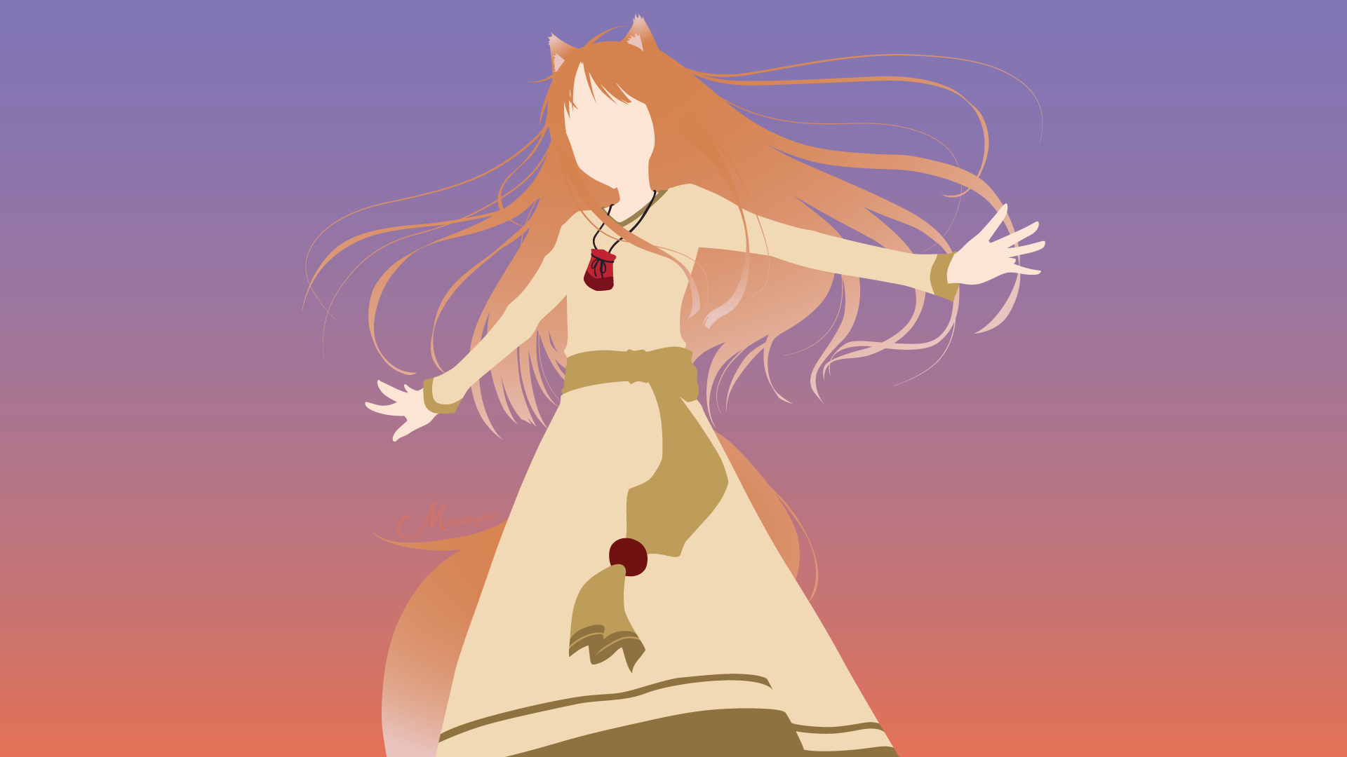 Download Holo (Spice & Wolf) Anime Spice And Wolf HD Wallpaper by matsumayu