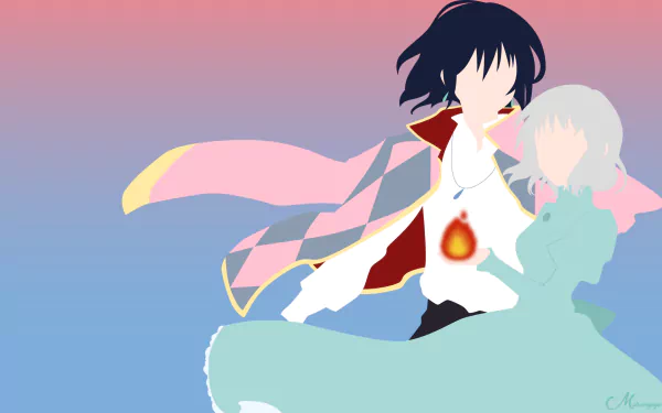 Howl's Moving Castle: Sophie & Howl 4K Ultra HD Anime Love Scene ...