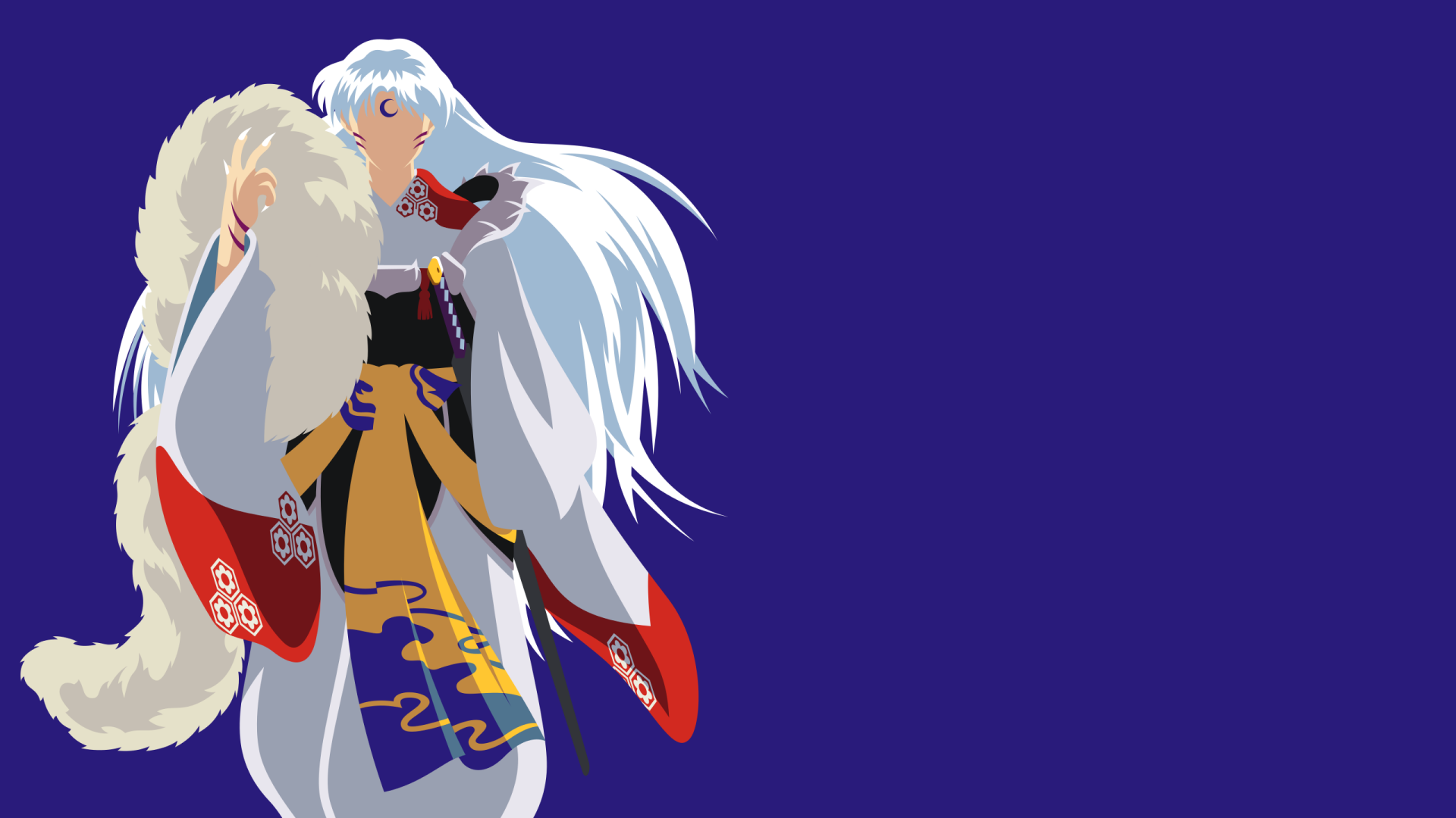 Sesshōmaru — 2K Quad‑HD InuYasha Wallpaper by Carionto | 2560x1440 ...