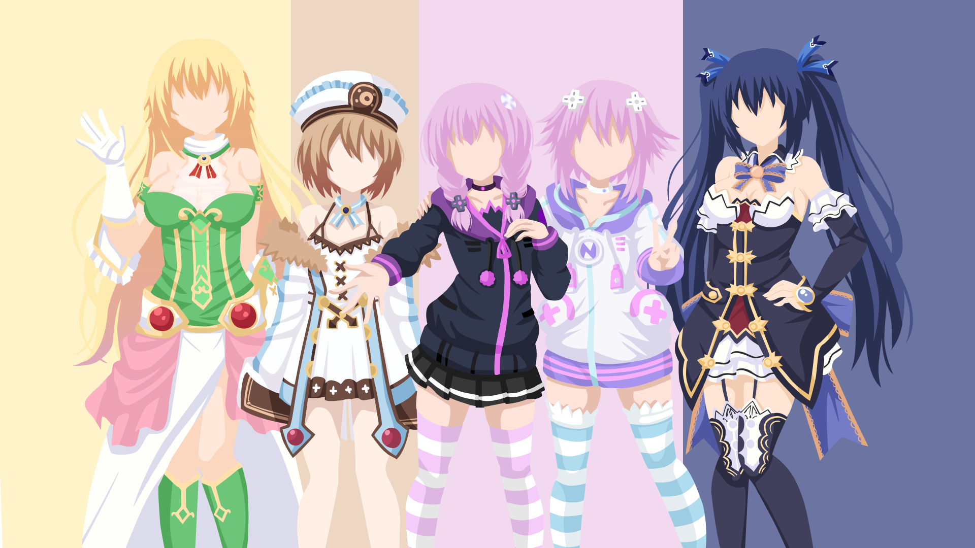 Download Blanc (Hyperdimension Neptunia) Vert (Hyperdimension Neptunia ...