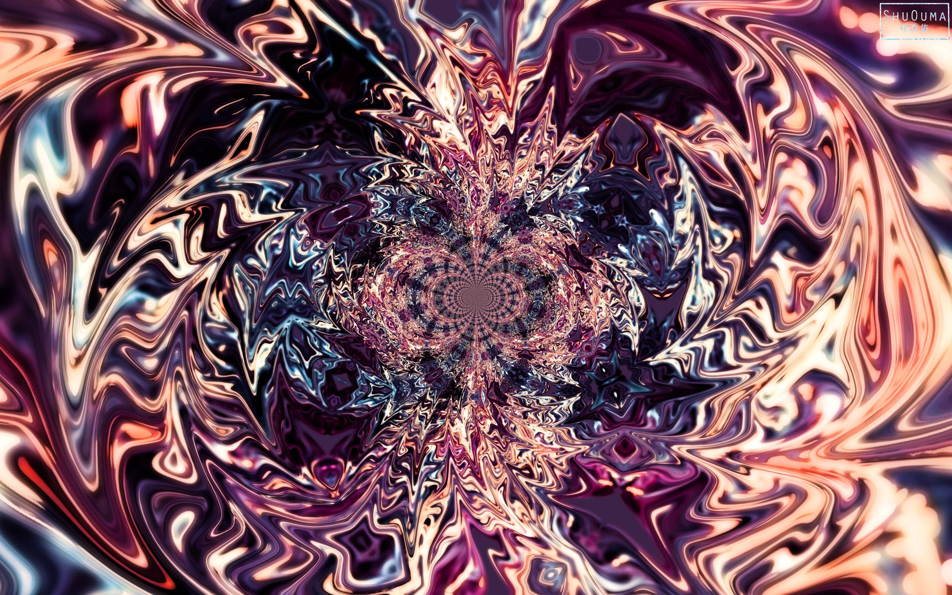 Abstract Colors 4k Ultra HD Wallpaper by ShuOuma