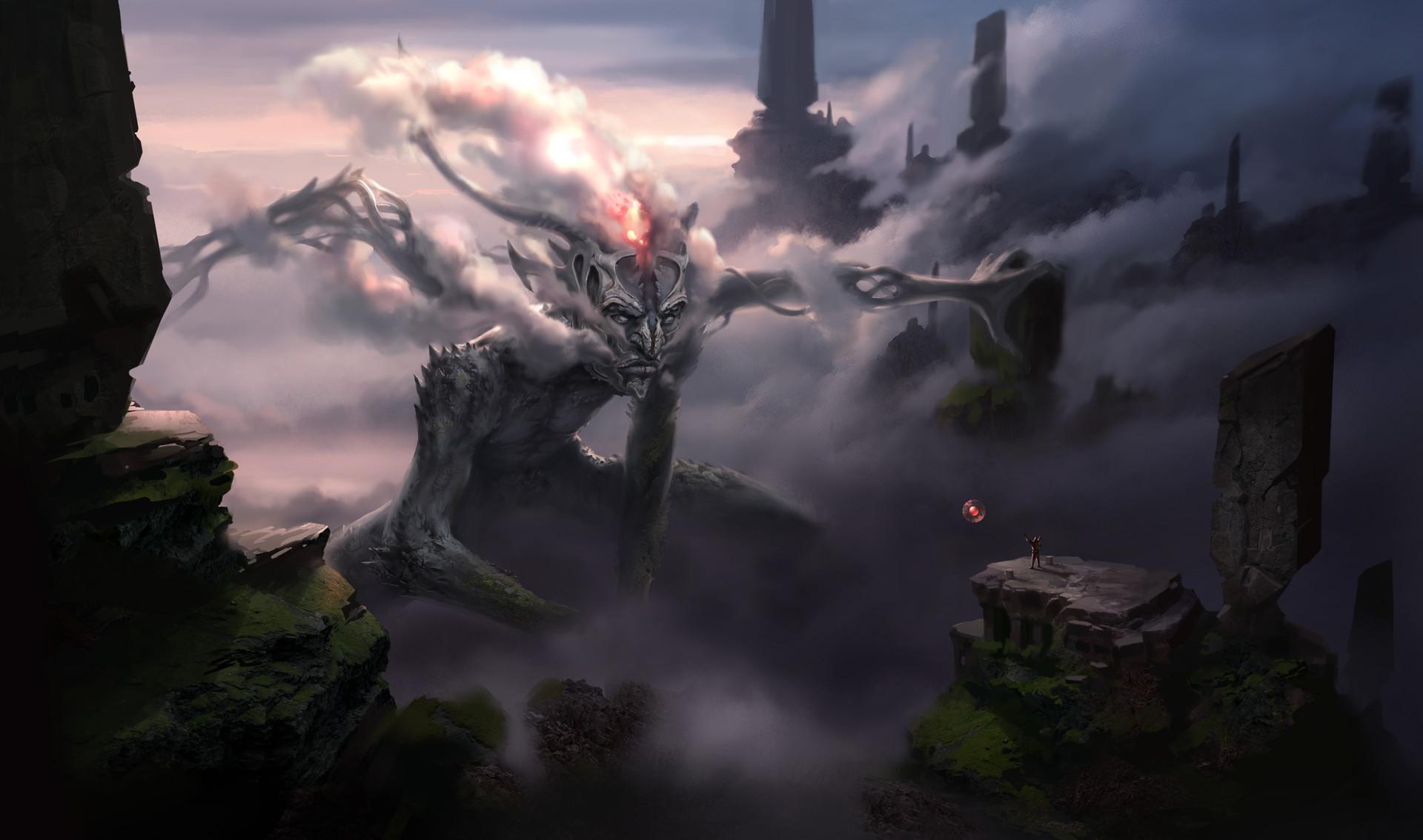 Download Fantasy Giant HD Wallpaper by 毛 裤