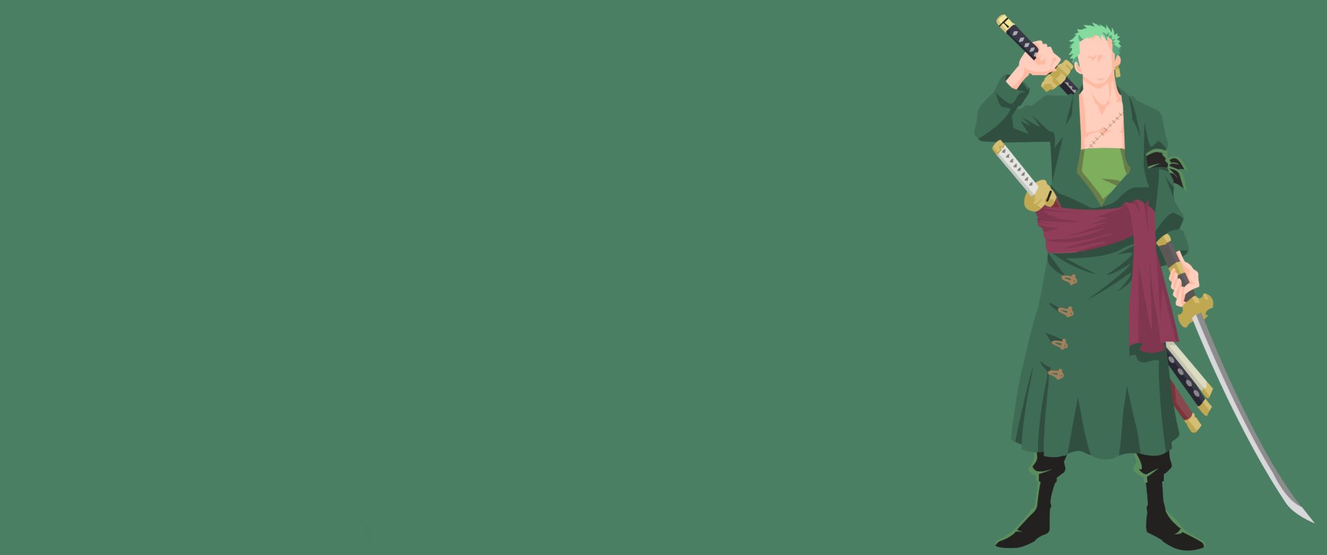 Roronoa Zoro HD Anime Wallpaper - One Piece Warrior Spirit