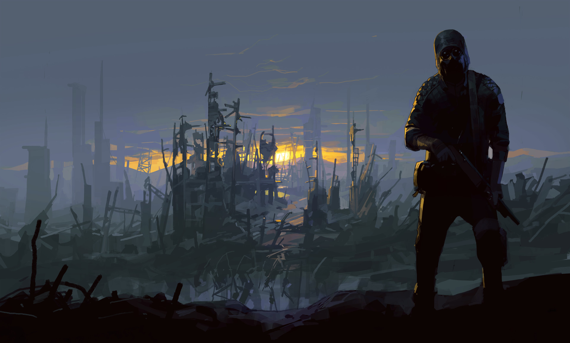 Post Apocalyptic Hd Wallpaper Fallout