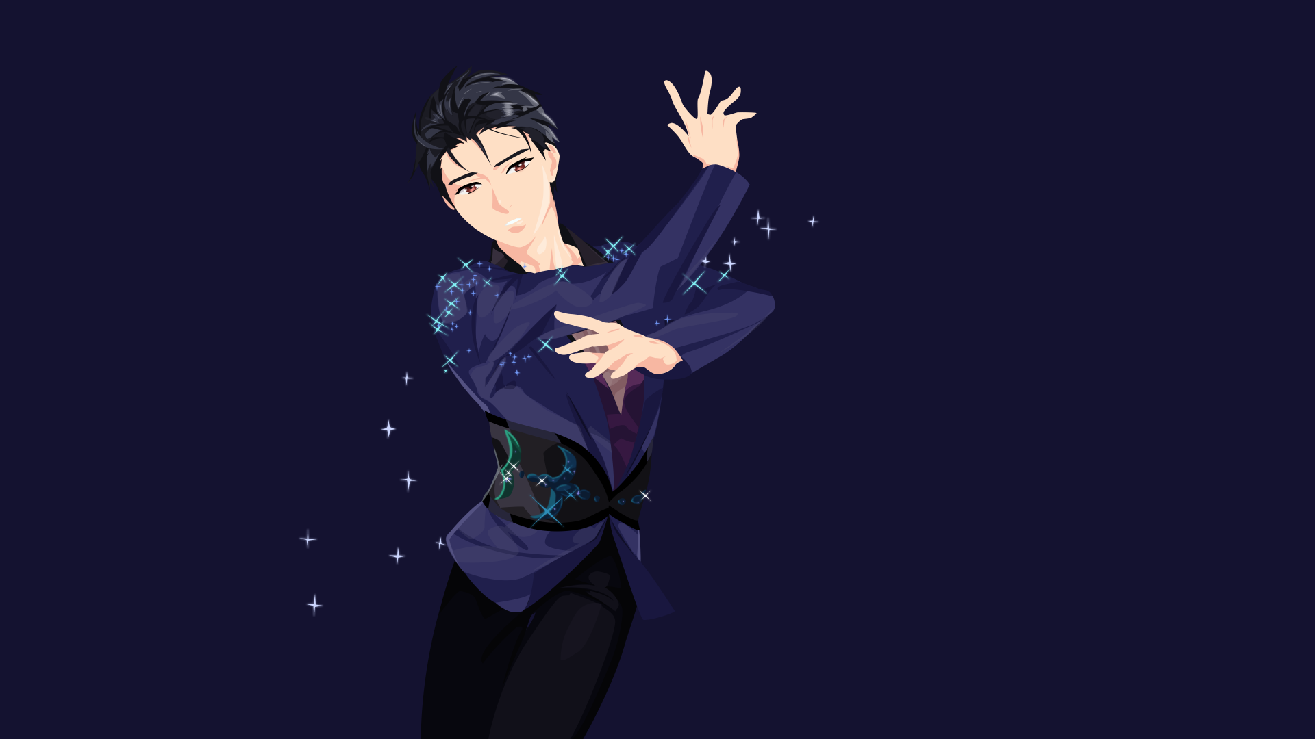 Download Yuuri Katsuki Anime Yuri!!! On ICE 4k Ultra HD Wallpaper by ...