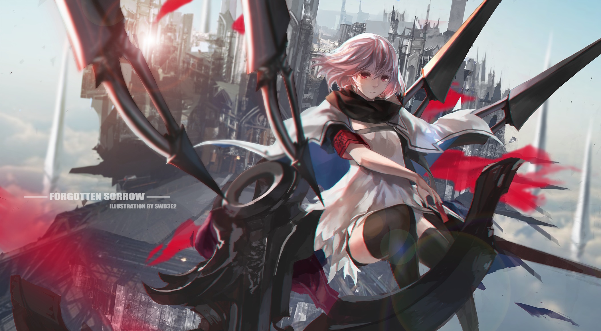 Download Anime Pixiv Fantasia Fallen Kings HD Wallpaper by swd3e2